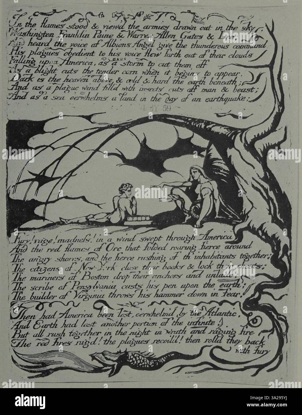 William Blake’s artwork represents an intricate allegory of the human ...