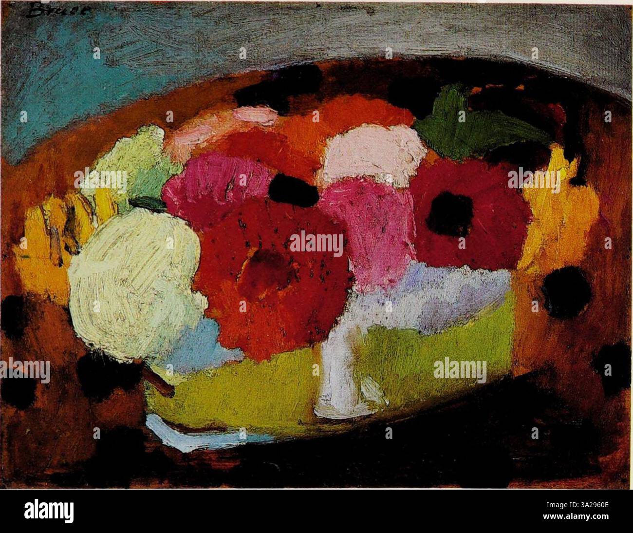 In 'Agee and Rose, B69', Patrick Henry Bruce employs geometric ...