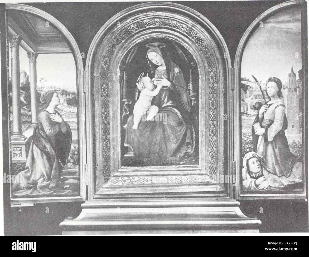 In 'Borgo, fig. 007', Mariotto Albertinelli illustrates a Renaissance ...