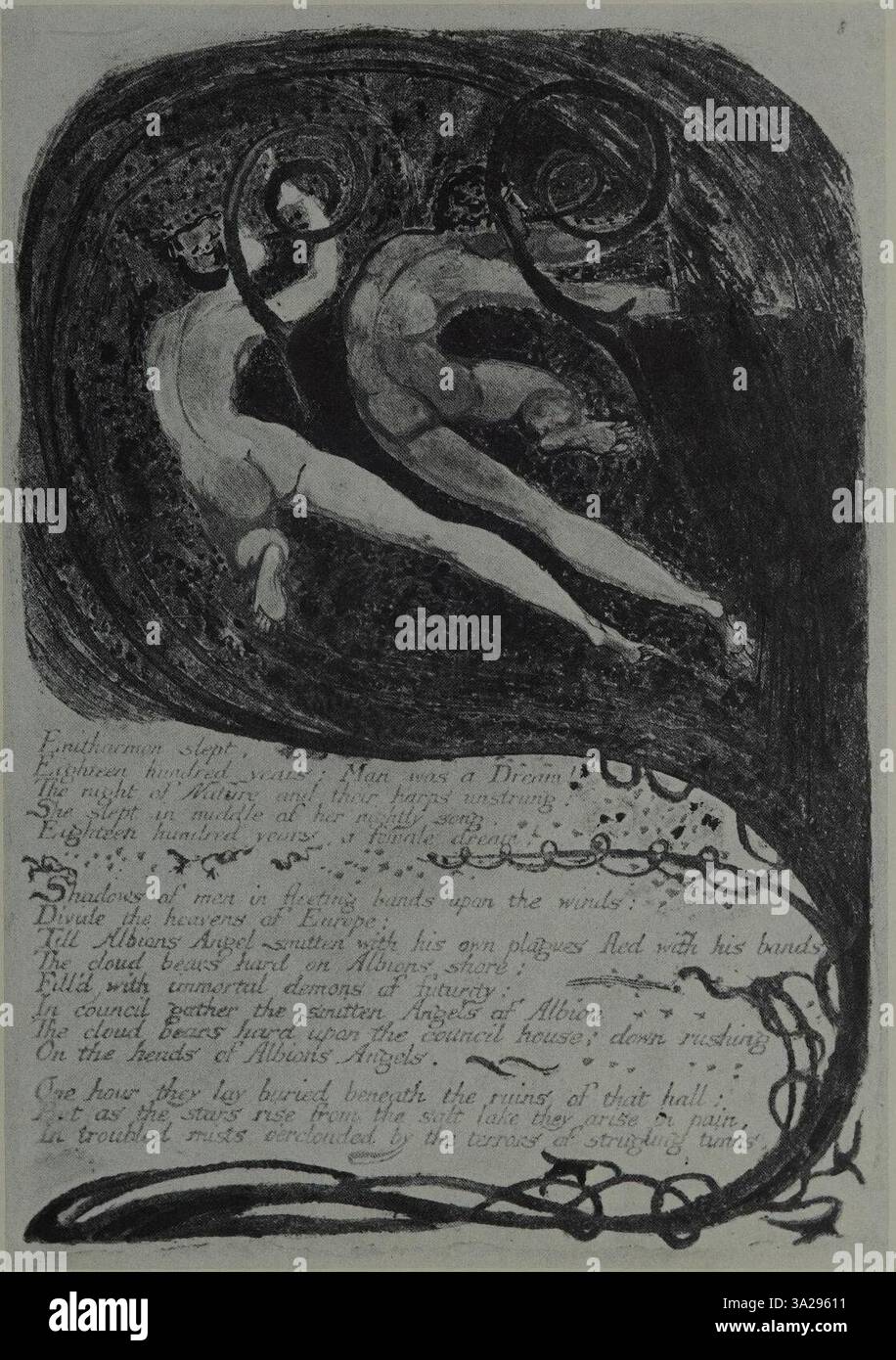 In this artwork, William Blake combines his mastery of allegory with ...