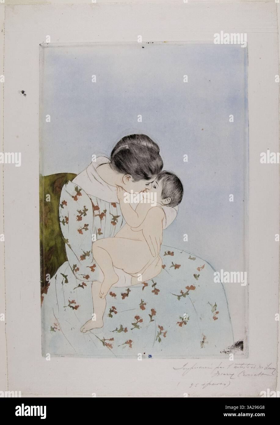 'After the Bath' by Mary Cassatt presents a woman relaxing after a bath ...