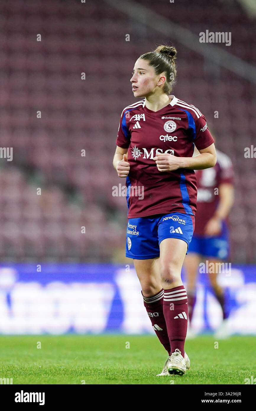 Lancy, Switzerland. 12th Mar, 2025. 12/03/2025, Lancy, Stade de Geneve ...