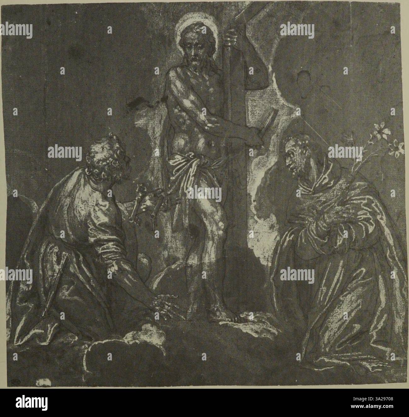 In this detailed painting, Veronese showcases his ability to create a ...