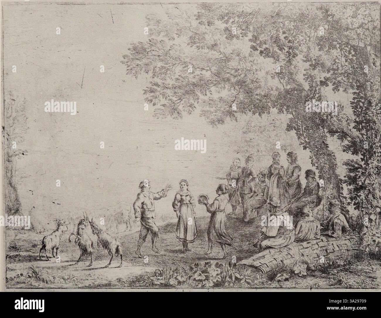 Claude Lorrain’s 20.iv painting showcases a balanced classical ...