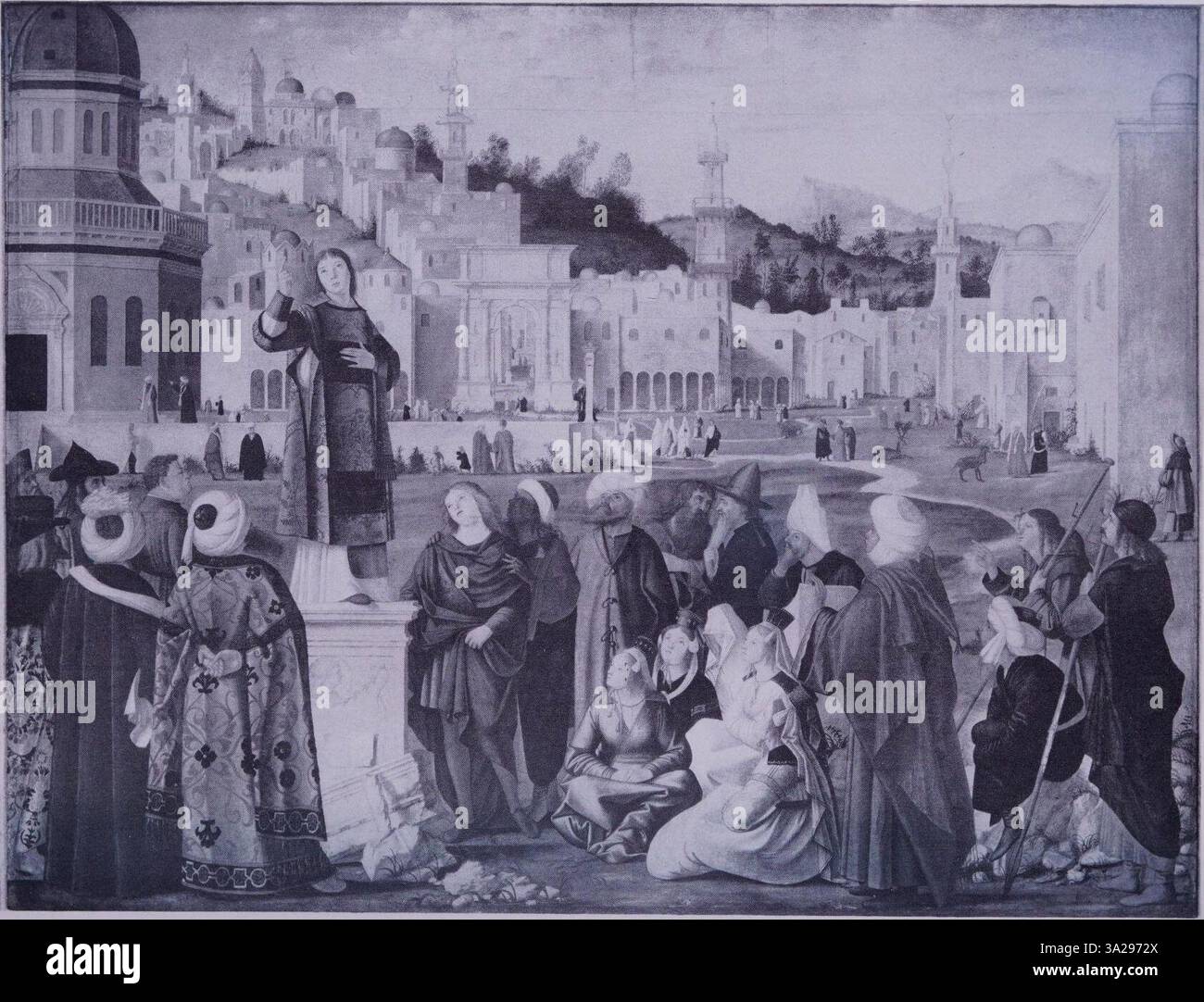 In this drawing, Carpaccio examines the human figure with emphasis on ...