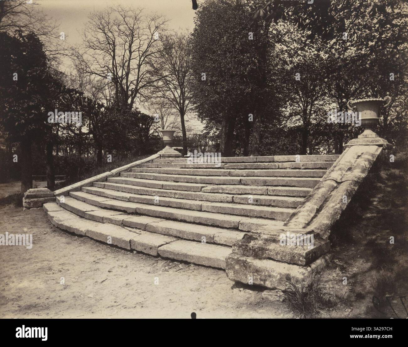 This 1915-1919 photograph by Eugène Atget captures the tranquil ...