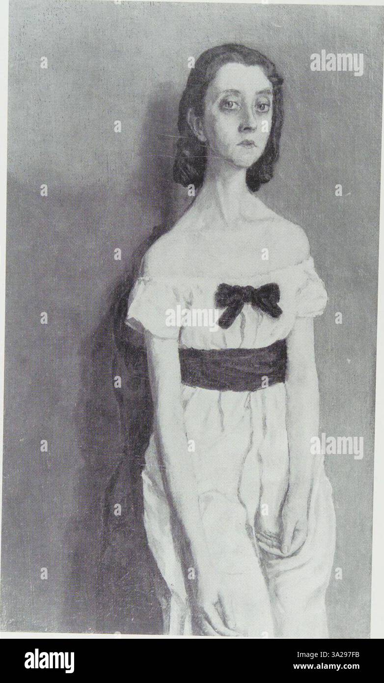 Gwen John’s Langdale, cat. no. 020, features a contemplative figure ...