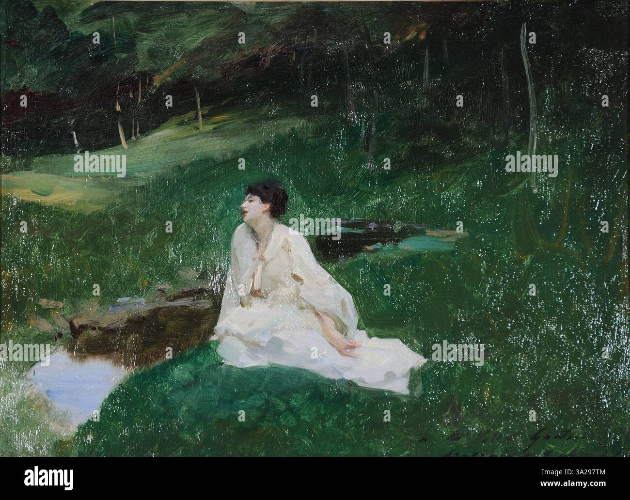 John Singer Sargent’s portrait of Judith Gautier, painted circa 1883 ...