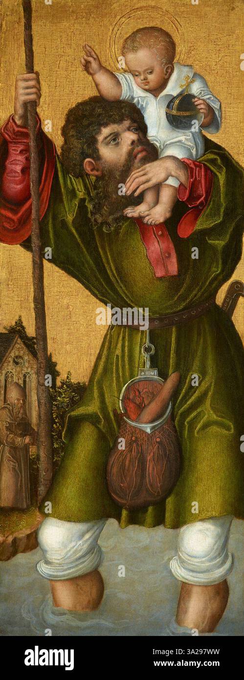 This painting by Lucas Cranach the Elder, dated between 1515 and 1520 ...