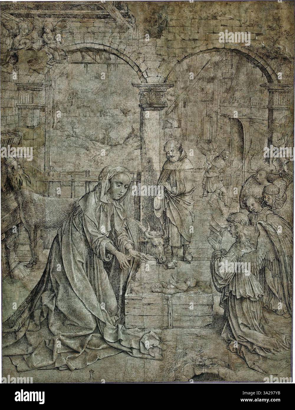 This painting by Jan Joest von Kalkar, created between 1500 and 1510 ...