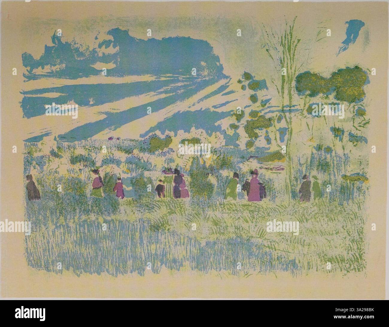 'Roger-Marx, 34' depicts a domestic interior scene where Vuillard's ...