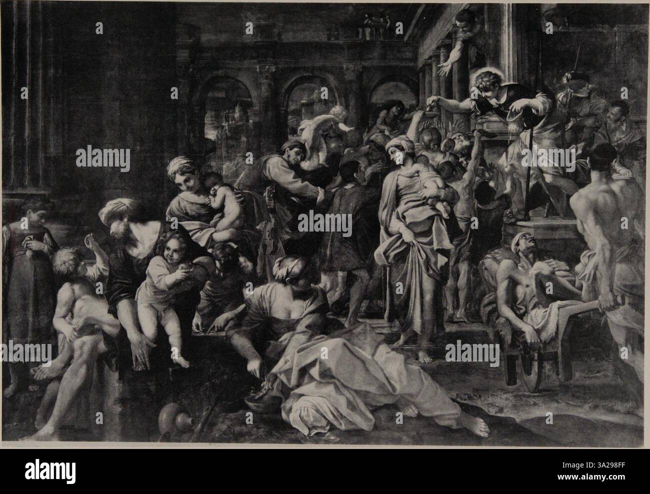 Carracci’s Baroque work depicts the human figure with anatomical ...