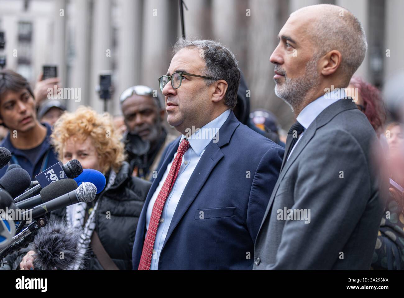 Baher Azmy, Legal Director for the Center of Constitutional Rights, and ...