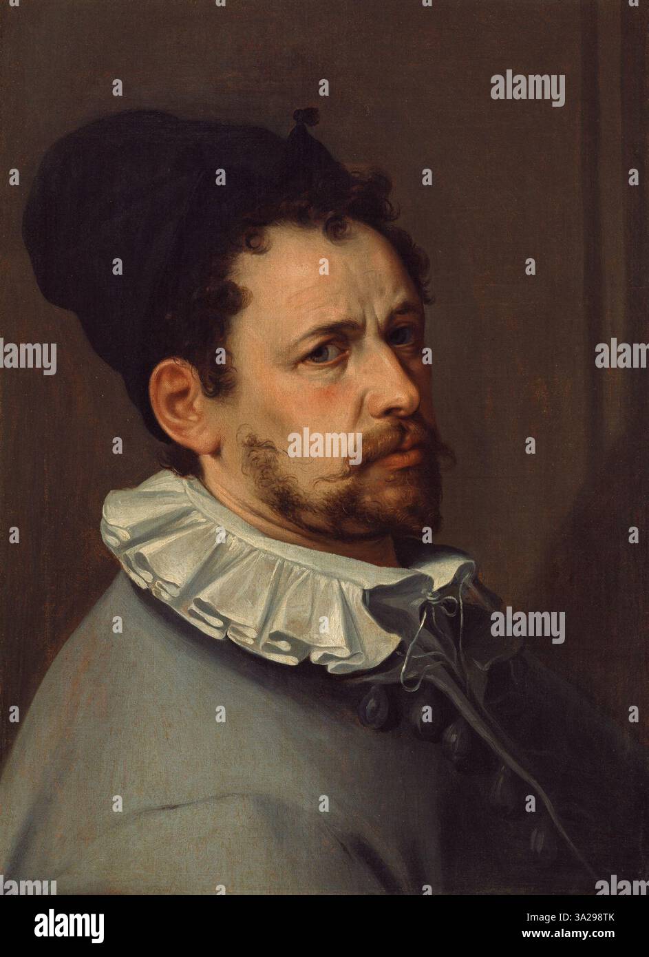 'Selbstporträt' by Bartholomeus Spranger, created around 1586, captures ...