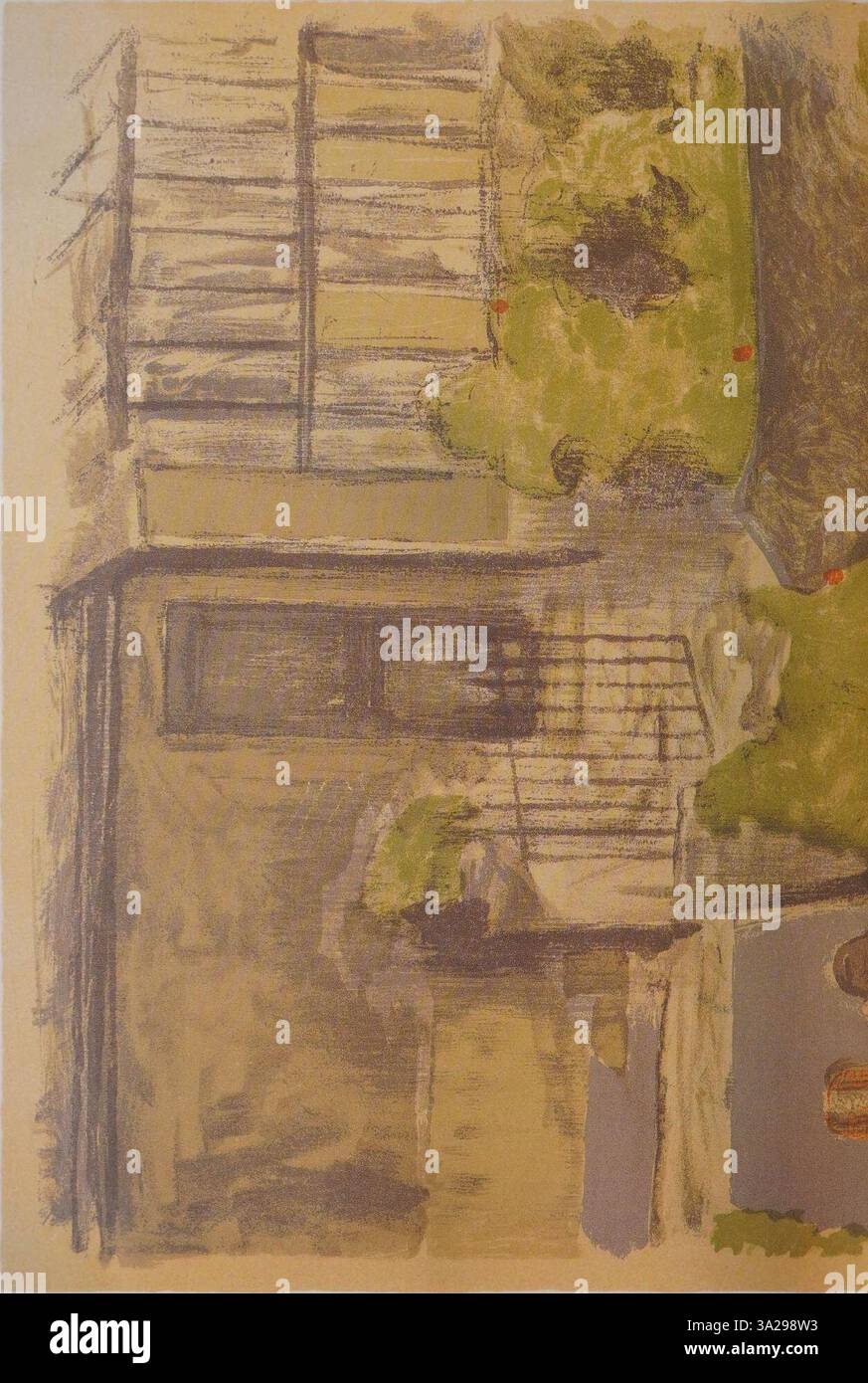 This painting by Édouard Vuillard, part of his series 'Roger-Marx ...