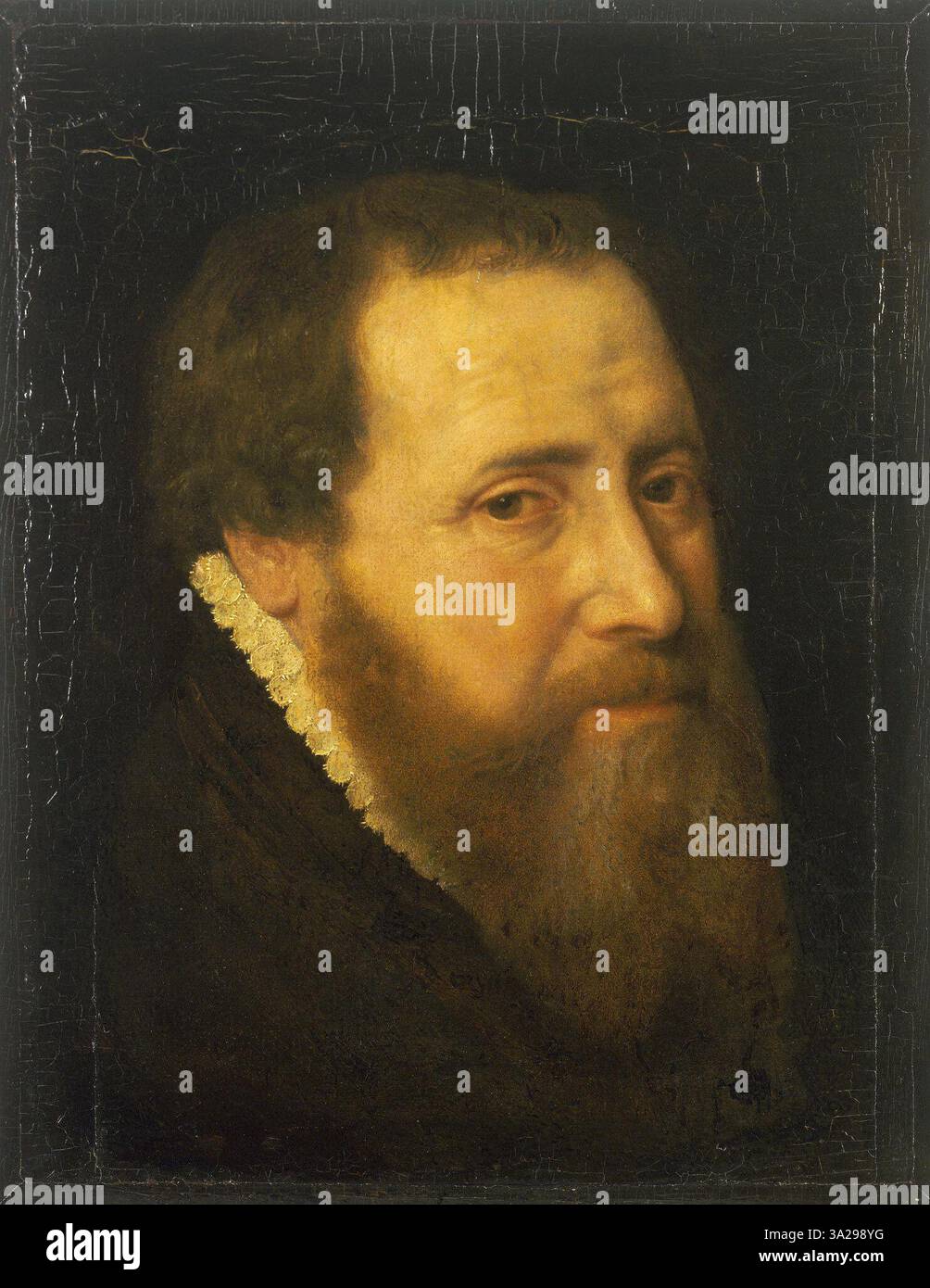 This portrait by Willem Key shows a man from the mid-16th century ...