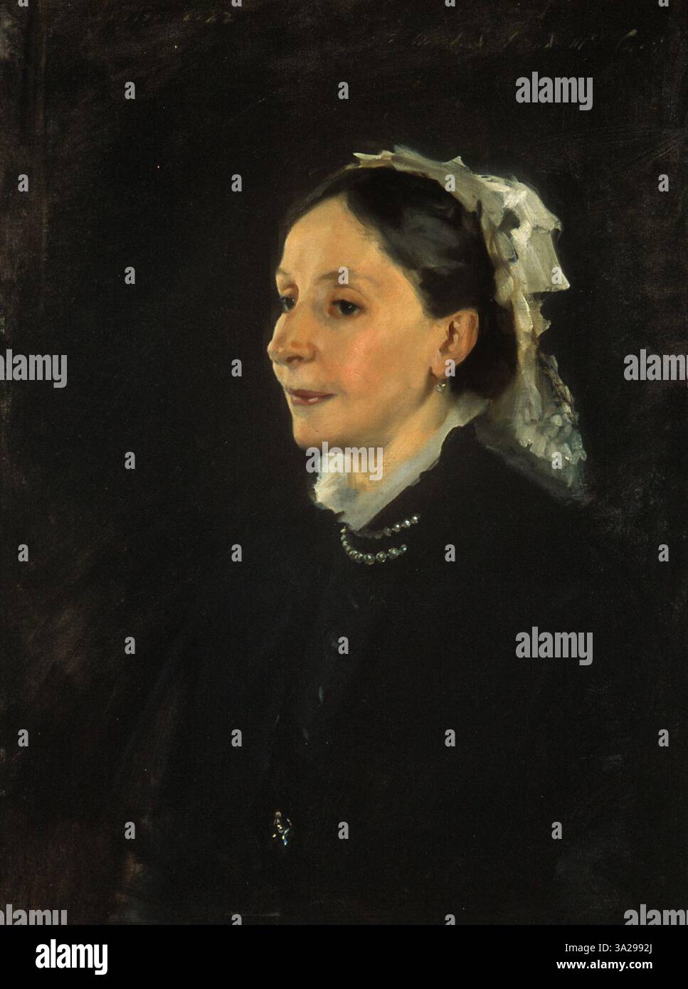 *Portrait of Mrs. Daniel Sargent Curtis*, painted by John Singer ...