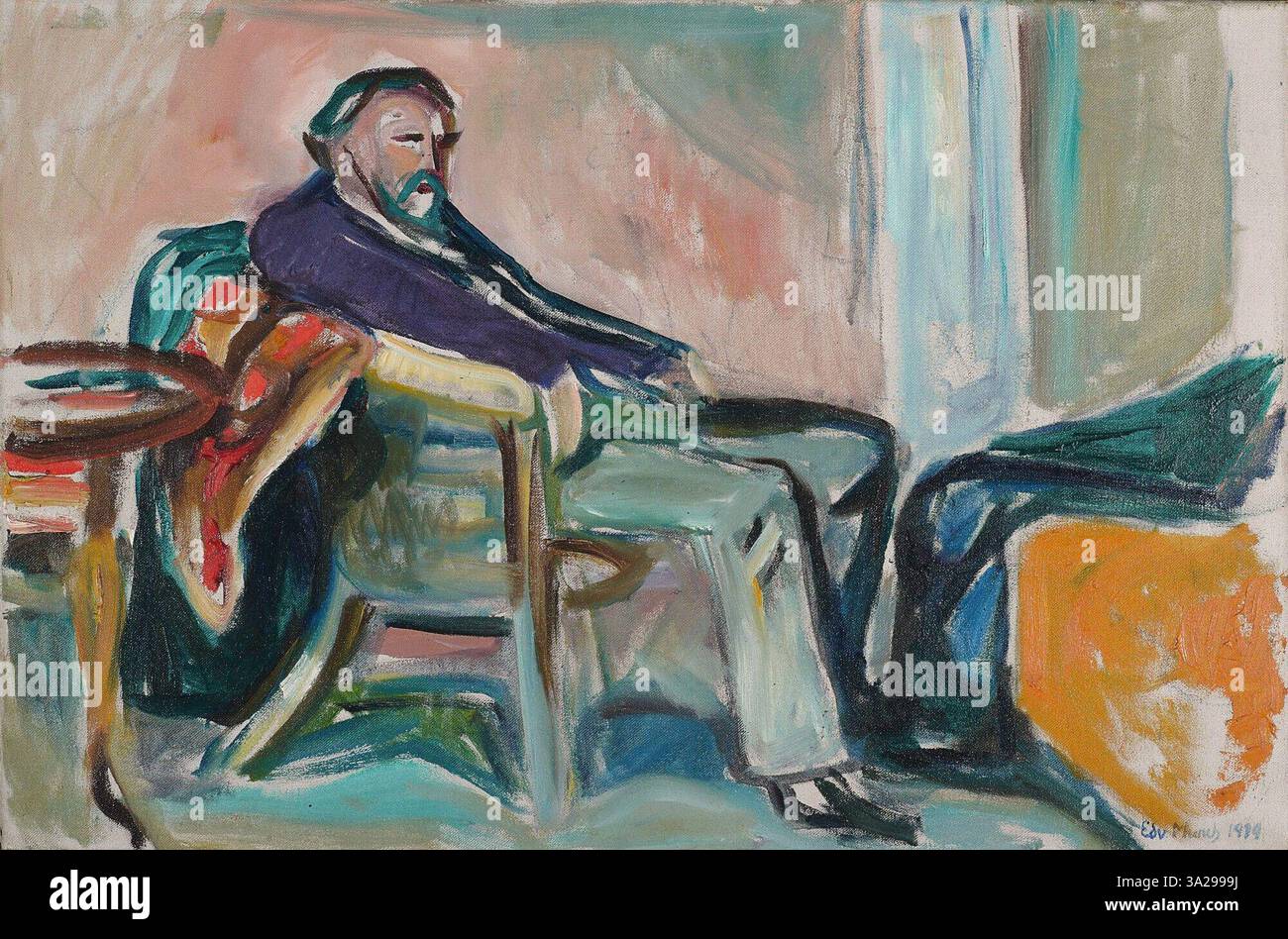 'Selbstbildnis nach Influenza' (Self-Portrait with the Spanish Flu) by ...