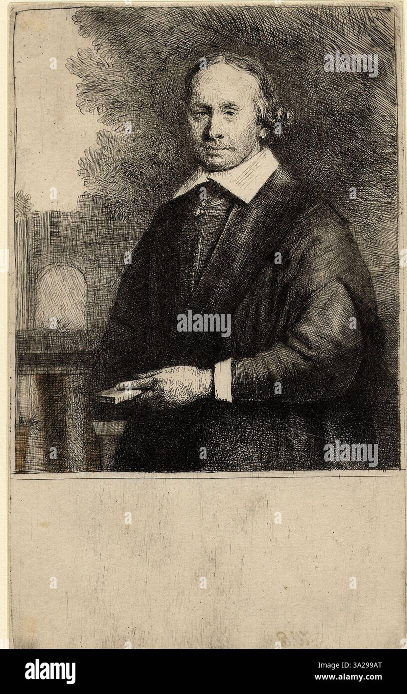 This 1841 etching by Rembrandt, cataloged by White & Boon, exemplifies ...
