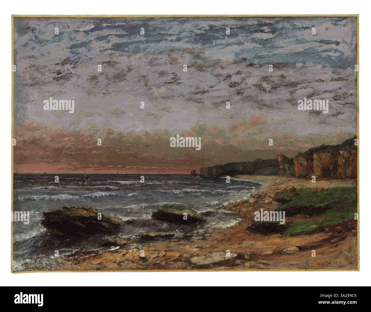 The cliffs of étretat Cut Out Stock Images & Pictures - Alamy