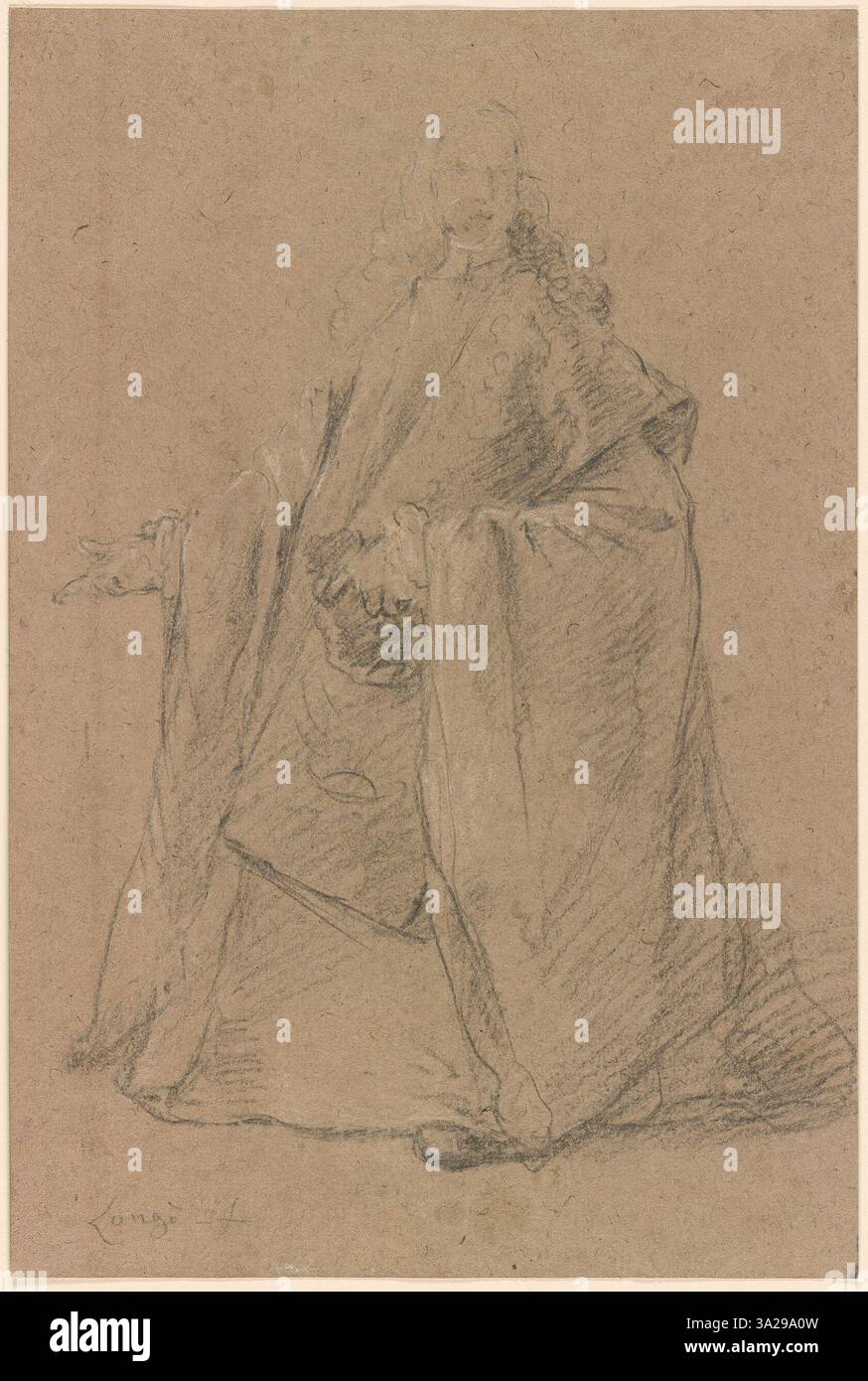 This study by Pietro Longhi depicts a Venetian senator, a figure from ...