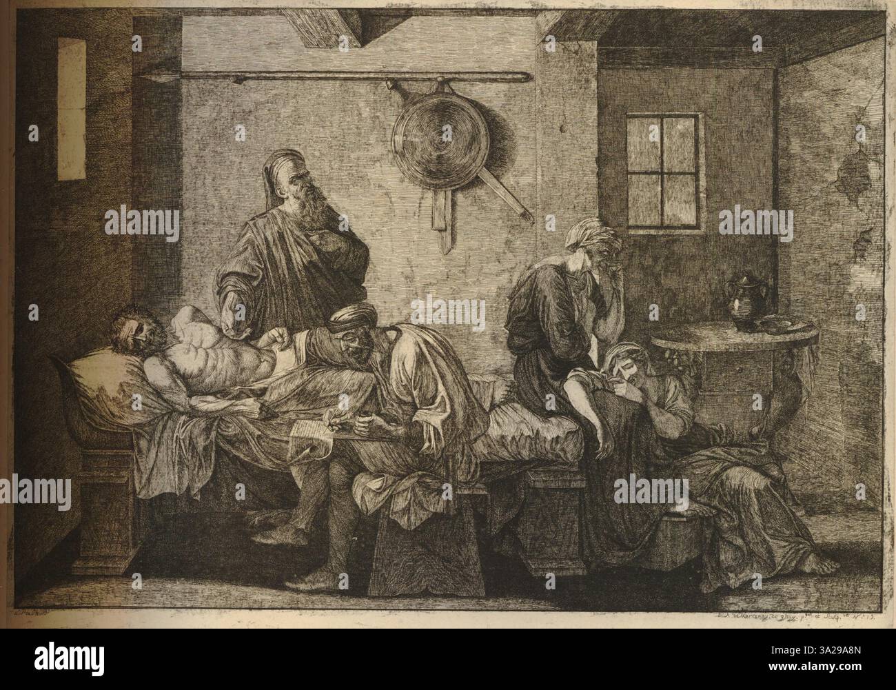 A 19th-century piece by Antoine de Marcenay de Ghuy, drawing from ...