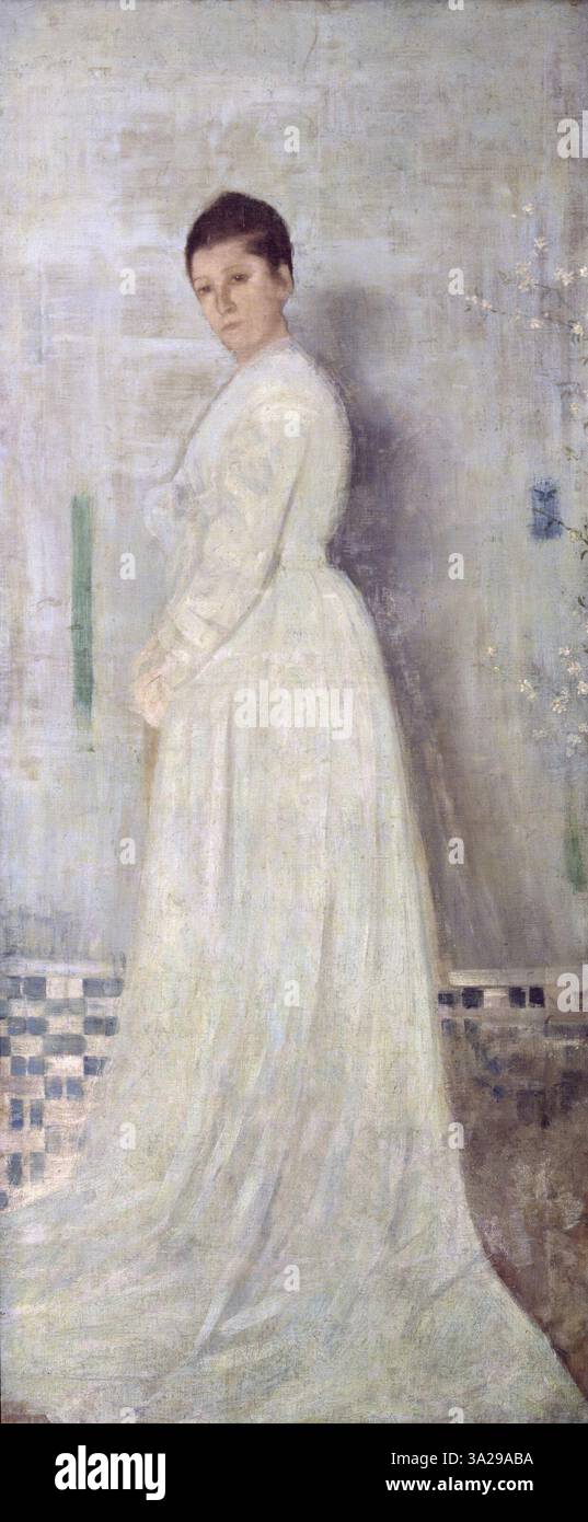 'y126 001' is a fine example of Whistler’s tonal technique, using ...