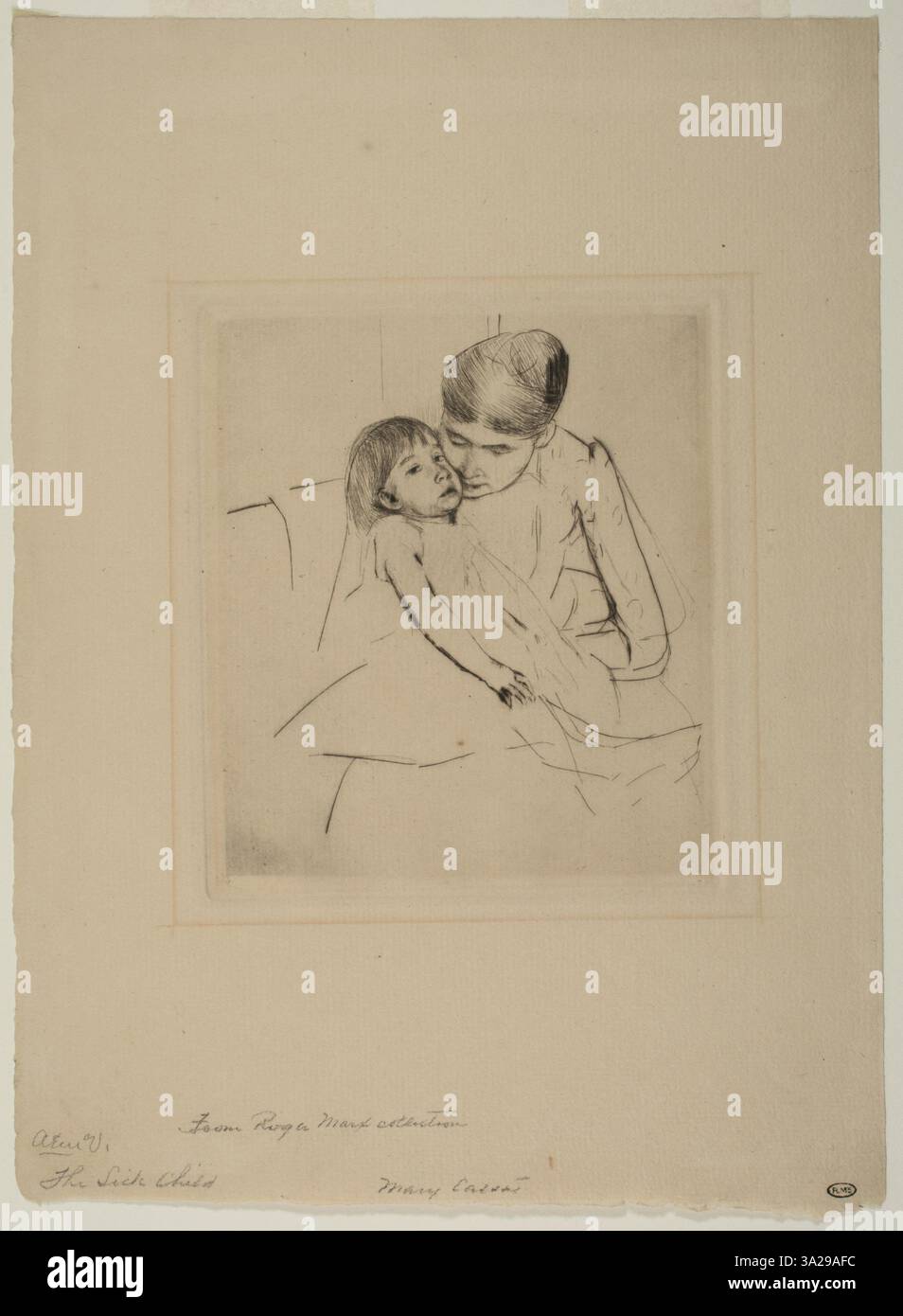 'The Sick Child' depicts a vulnerable moment, capturing the mother ...