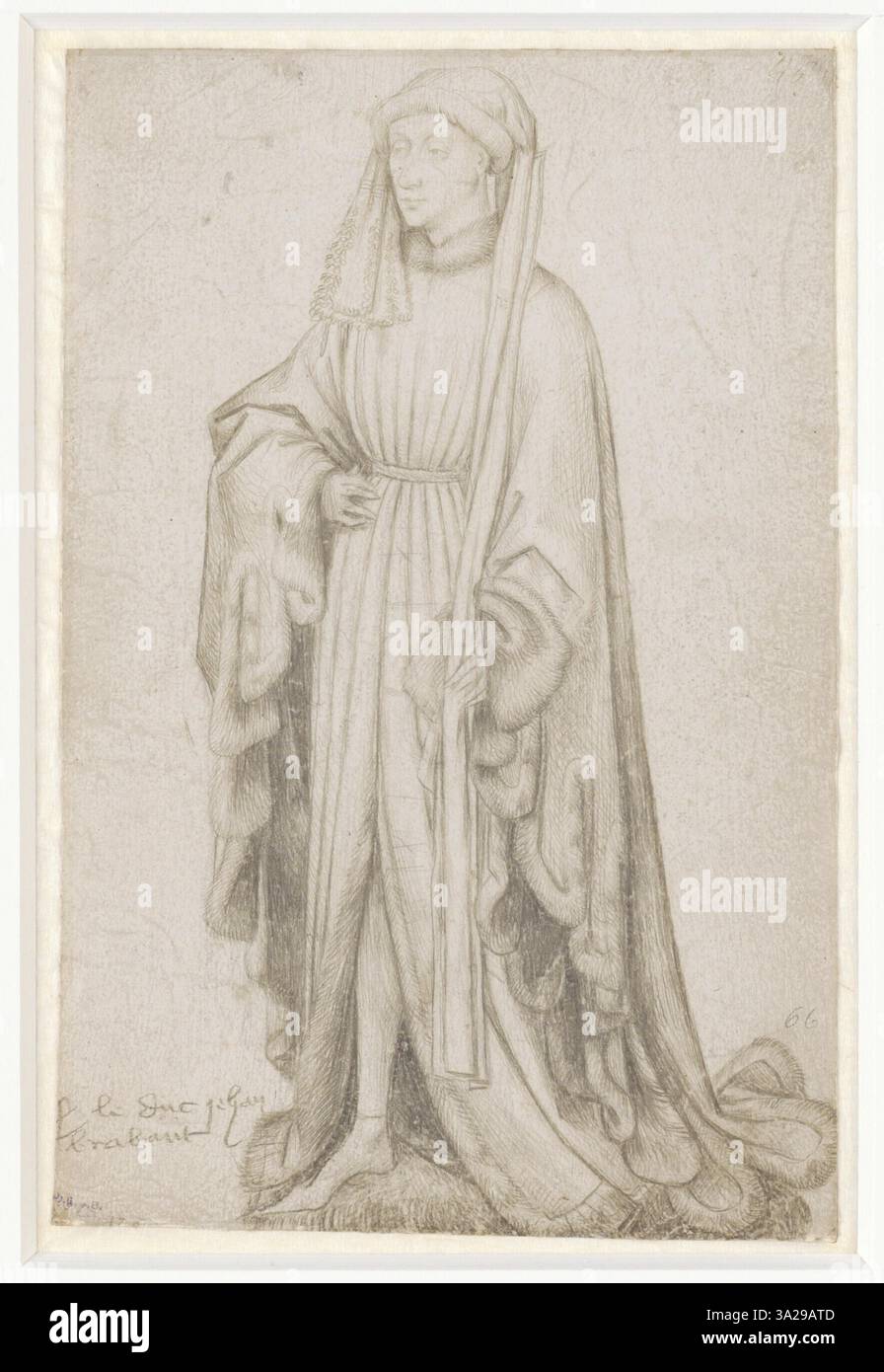 This portrait, created by a follower of Rogier van der Weyden around 1460-1470, depicts John IV ...