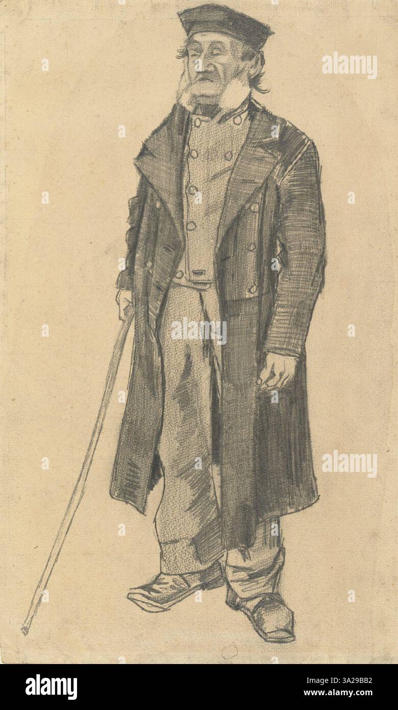 This drawing by Van Gogh, created between December 1881 and September ...