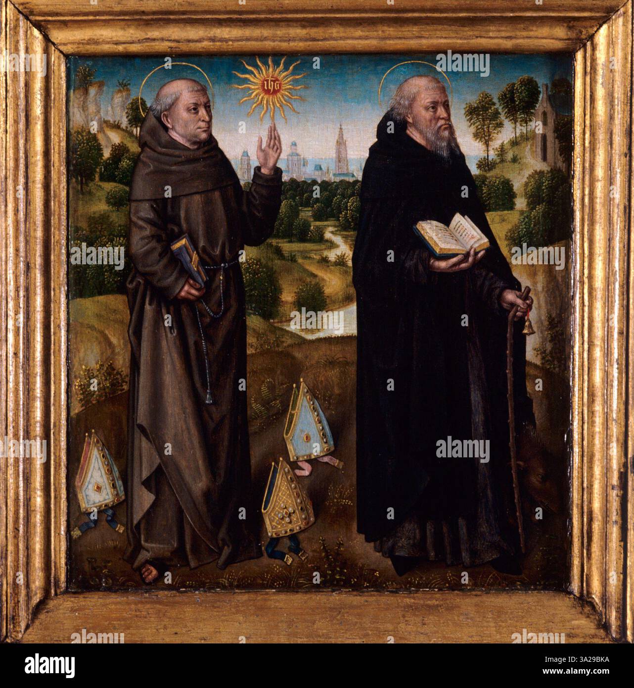 The third panel of this Triptych of the Annunciation continues to explore the theological ...