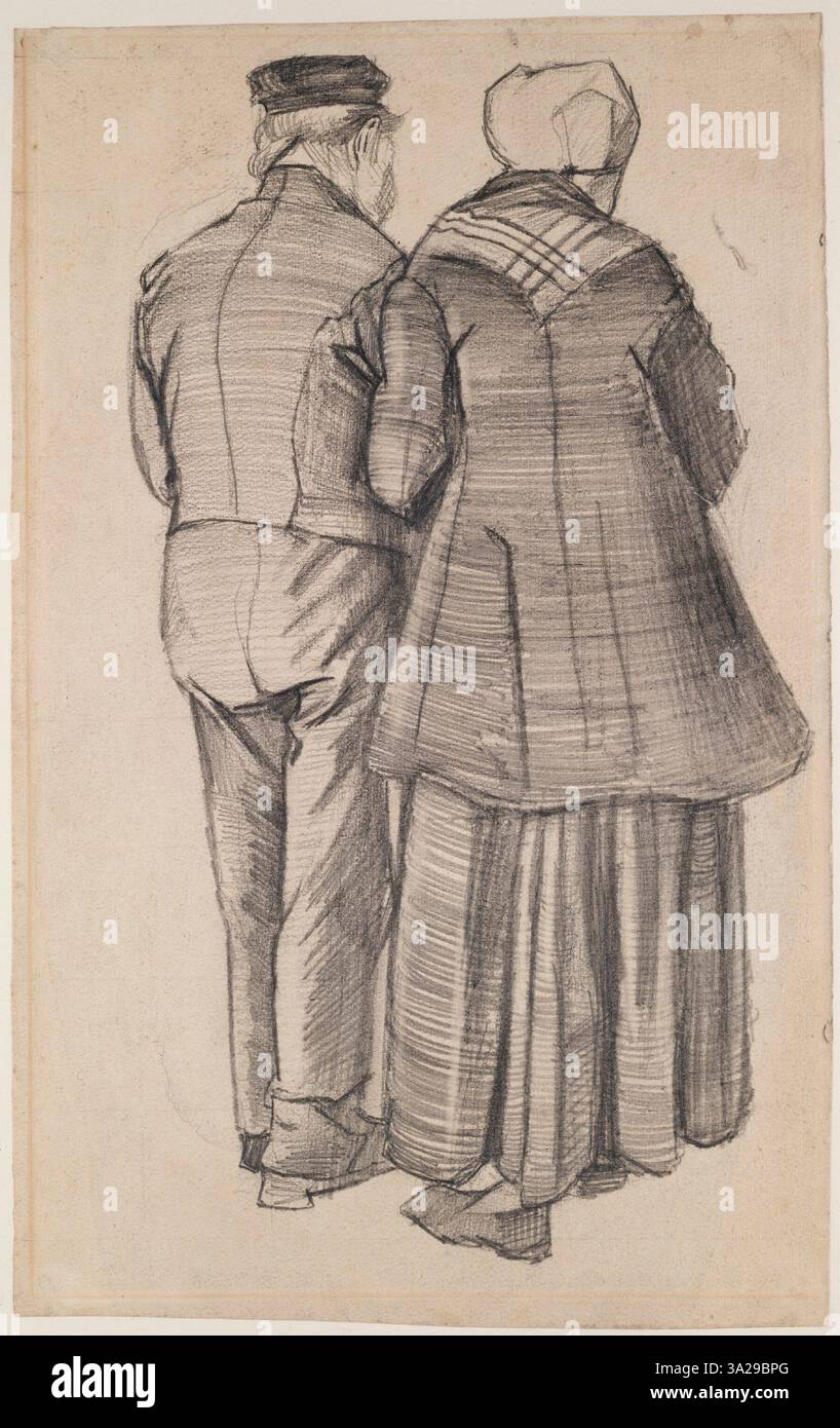 This drawing by Van Gogh, created between December 1881 and September ...