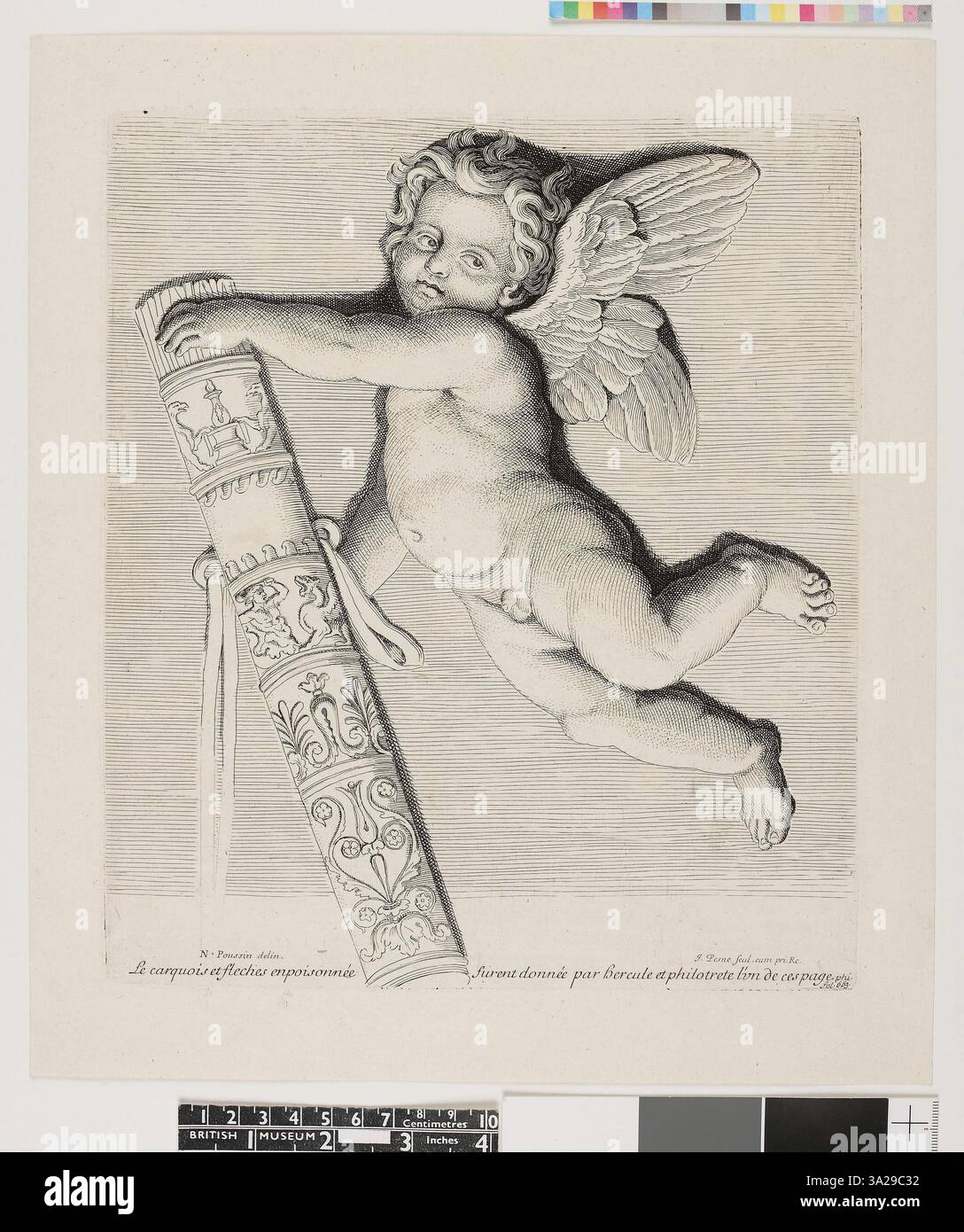 Jean Pesne’s 1874 engraving portrays a historical religious scene ...