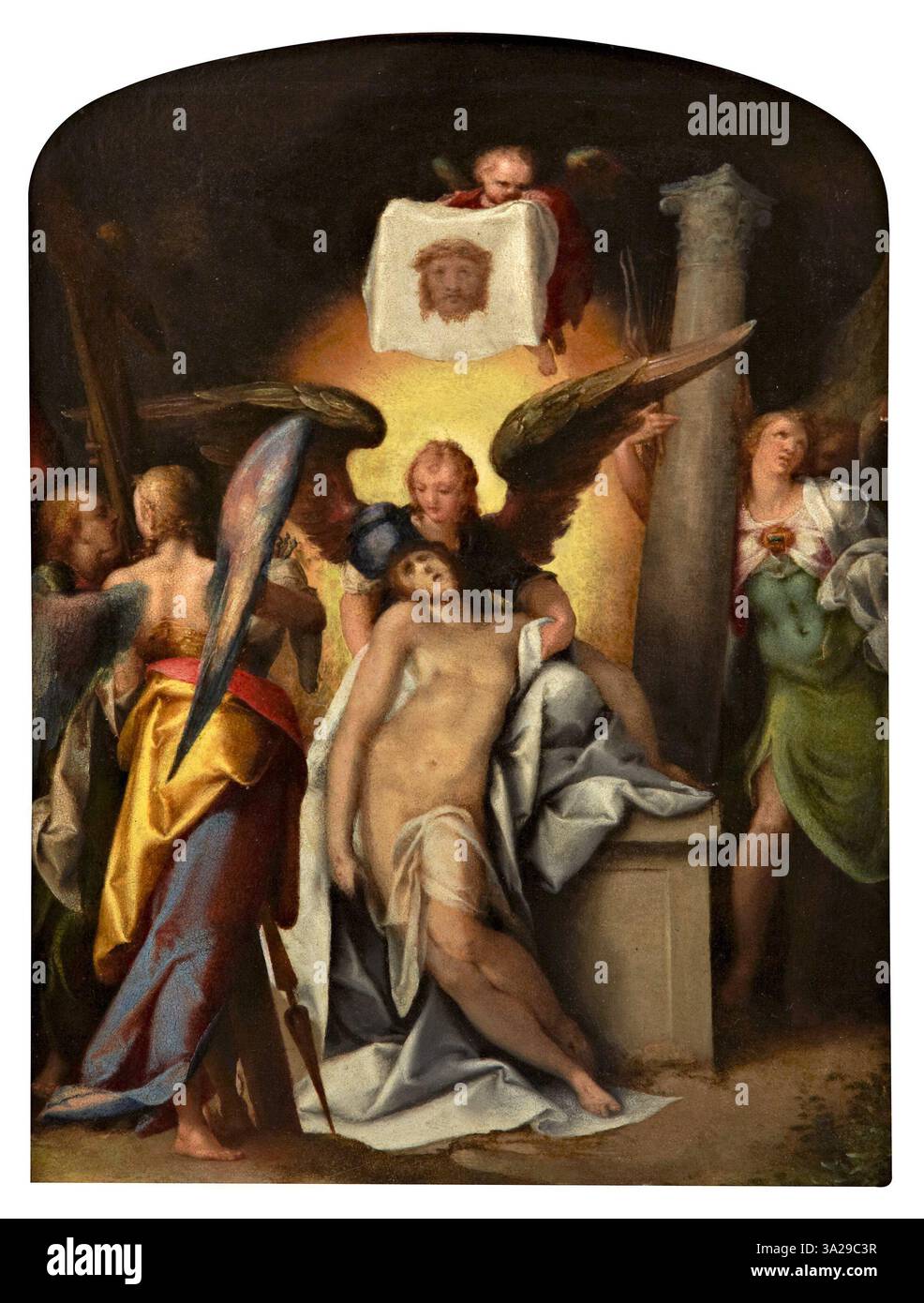 'The Sufferings of Christ' by Bartholomeus Spranger depicts the intense ...