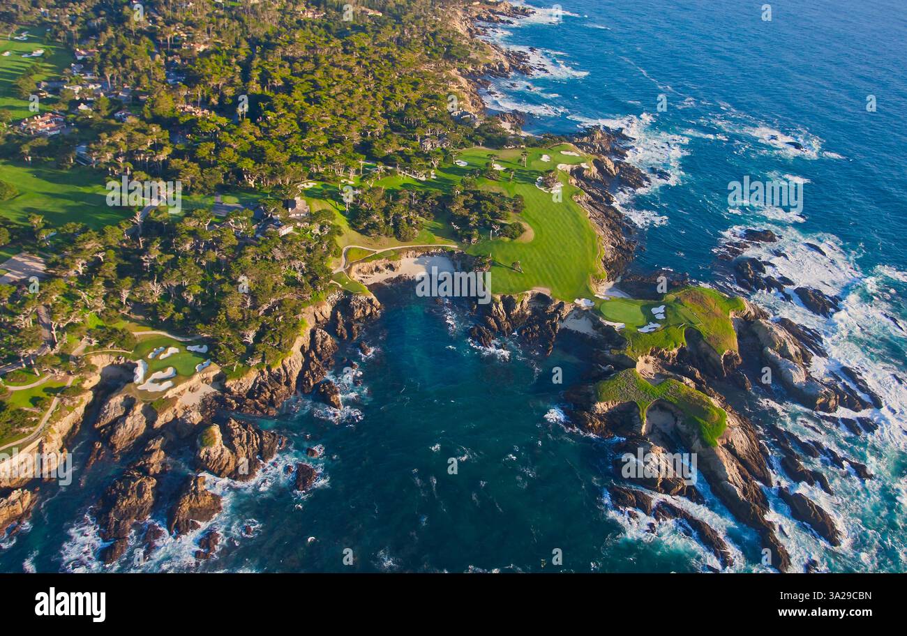CYPRESS POINT GOLF COURSE California, USA - The worldÕs best golf course finishing stretch the ...