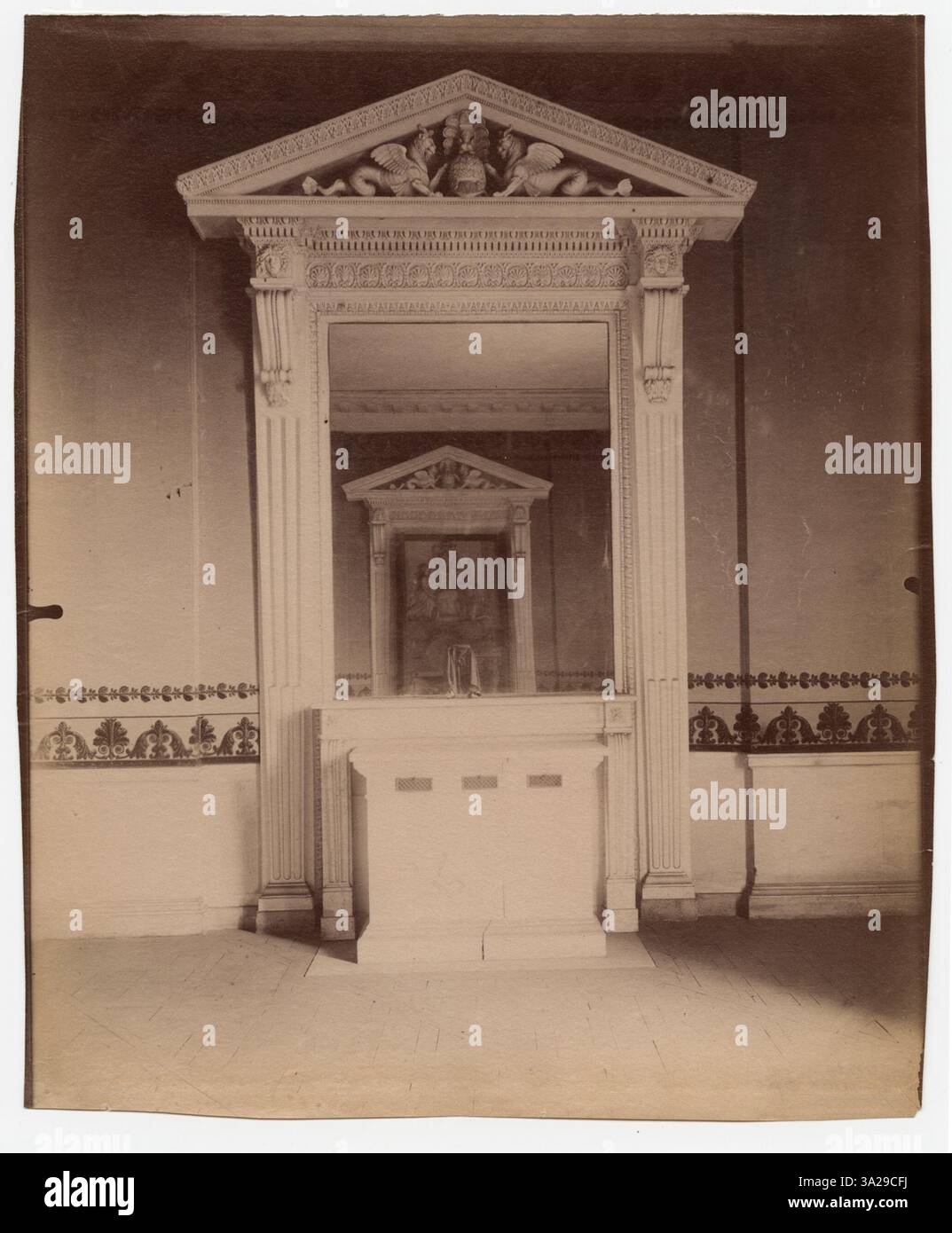 A photograph of the Château de Maisons-Lafitte, a historic French ...