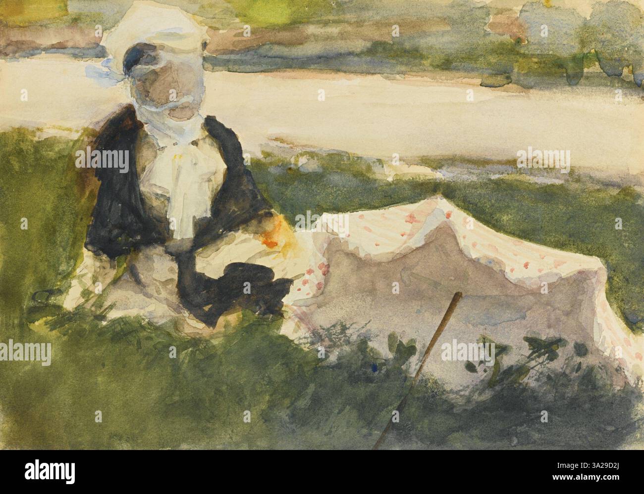 This portrait of a woman holding a parasol shows Sargent’s mastery in ...