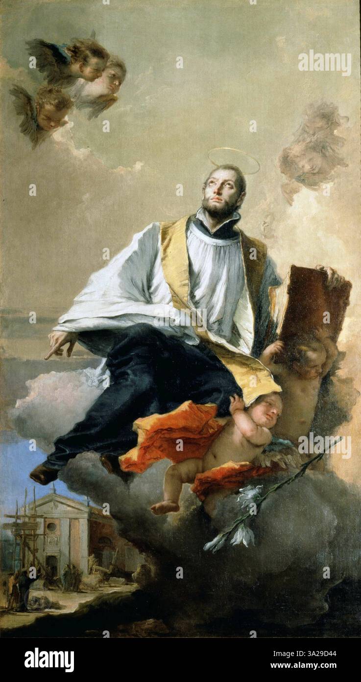 Giovanni Battista Tiepolo’s 'St. Kajetan of Tiene in the Glory' (circa ...