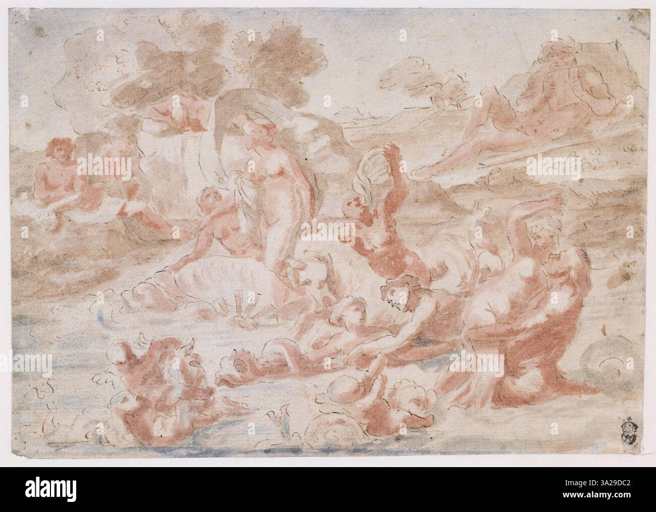 ‘The Marriage of Acis and Galatea’ by Nicolas Poussin, c. 1627 ...