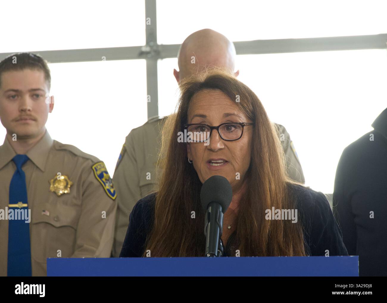 Oakland, CA - Dec 27, 2024: Barbara Leslie, from Oakland Chamber of ...