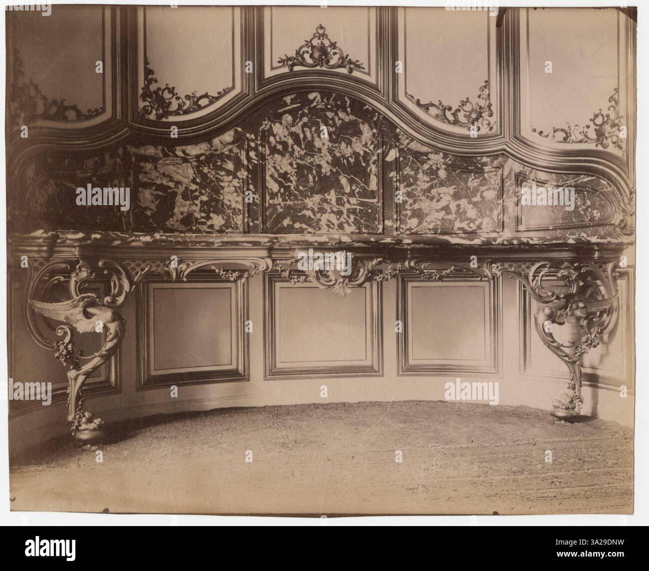 Atget captures the facade of the Austrian Embassy at 57 Rue de Varenne ...