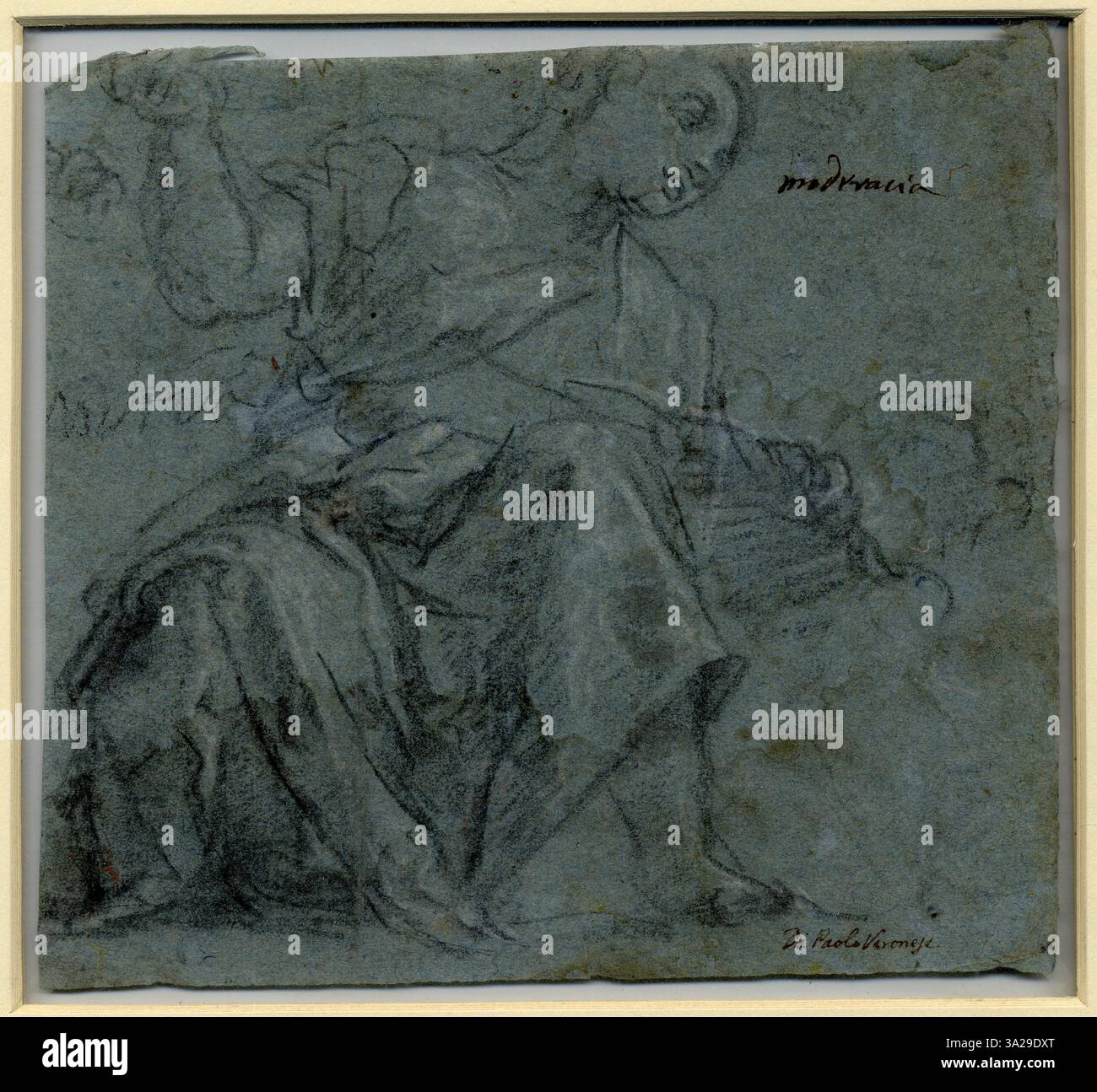 In this painting, Veronese portrays a seated woman symbolizing ...