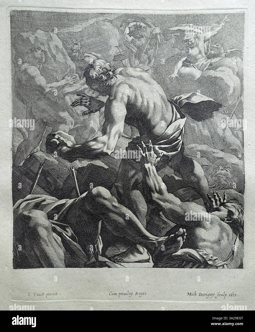 The Gigantomachy depicts a mythological battle between the giants and ...