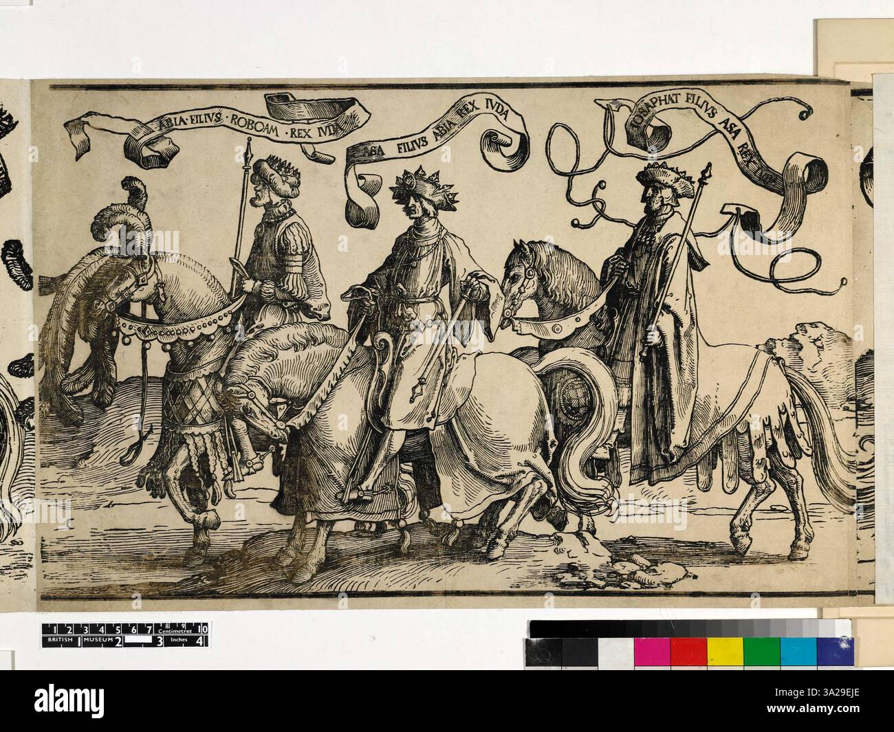 This engraving by Lucas van Leyden captures the artist's signature ...