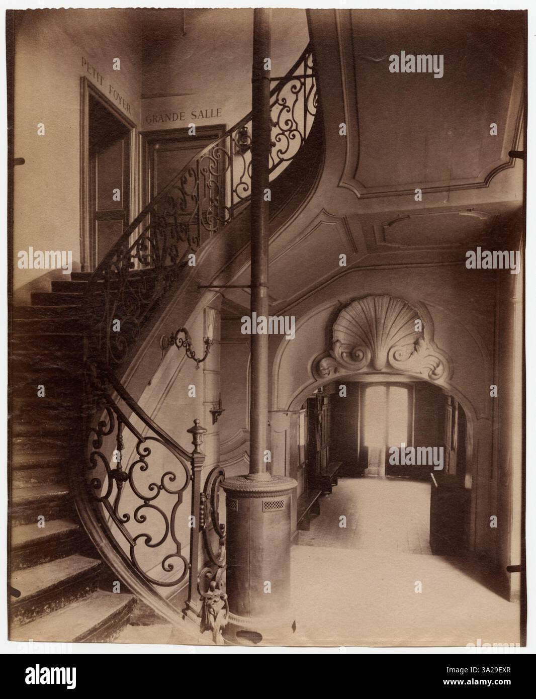 Atget’s photograph of the former Benedictine Monastery on Rue Saint ...