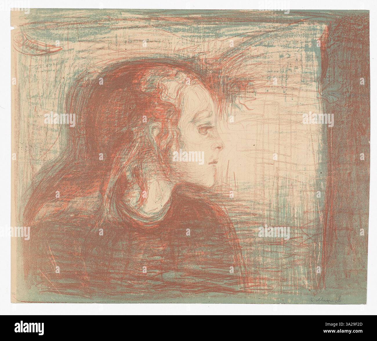 In 'The Sick Child I', Munch captures the emotional sorrow of a child’s ...