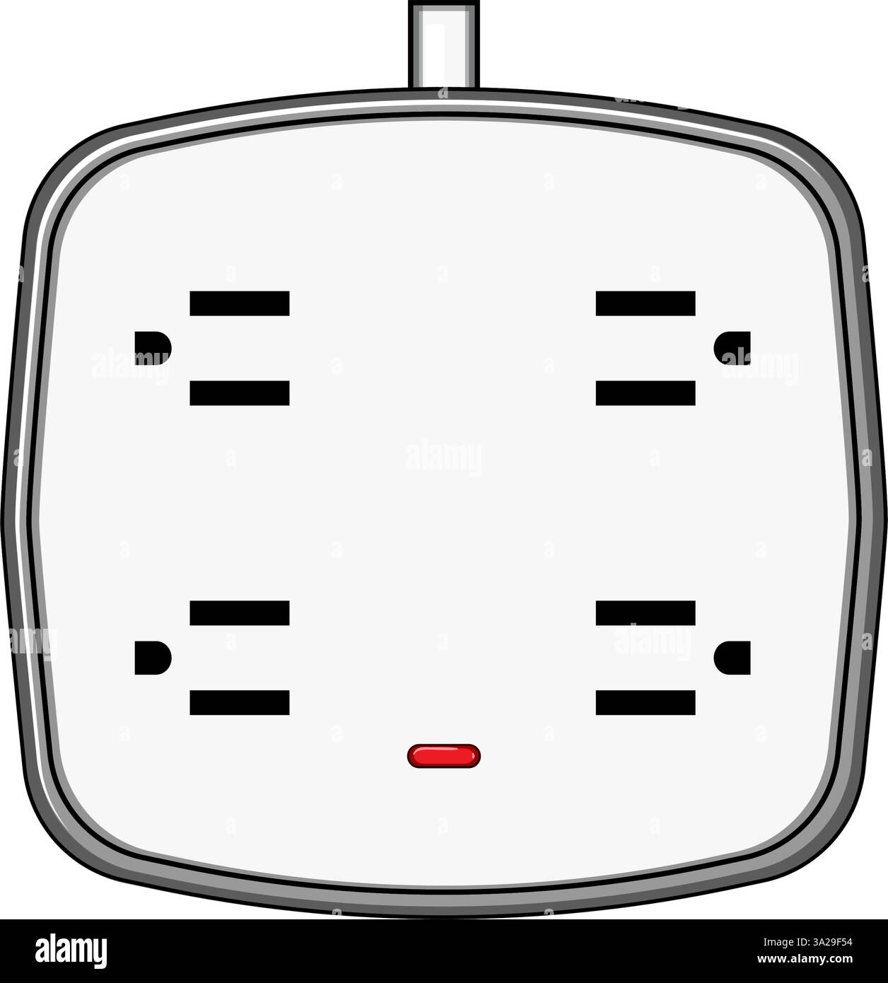Smart plug home color Cut Out Stock Images & Pictures - Alamy