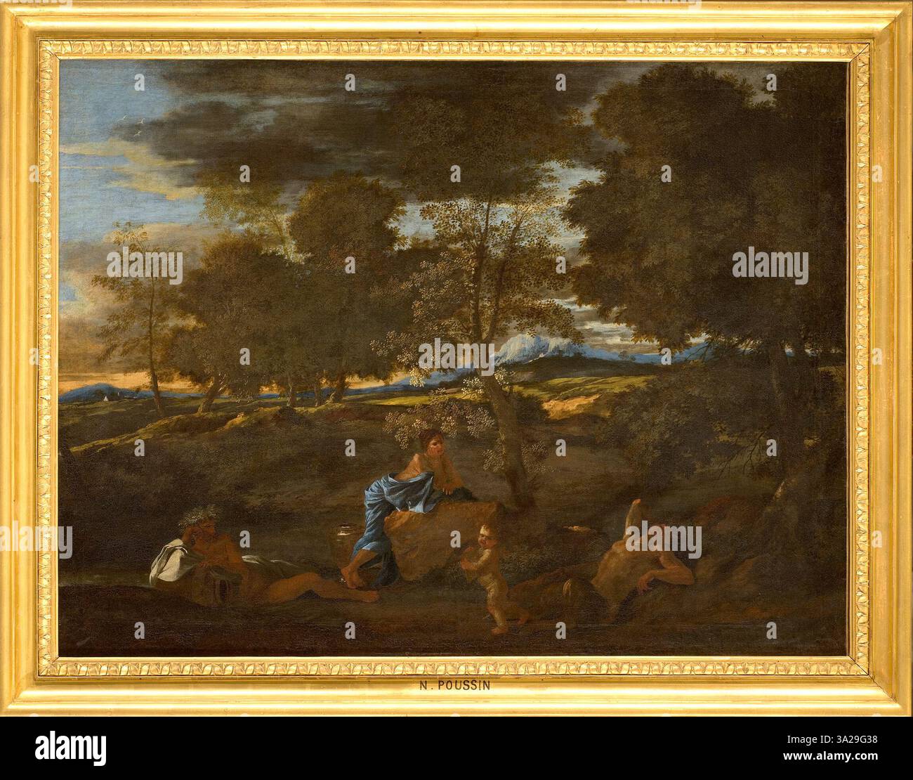 Paysage au satyre endormi hi-res stock photography and images - Alamy