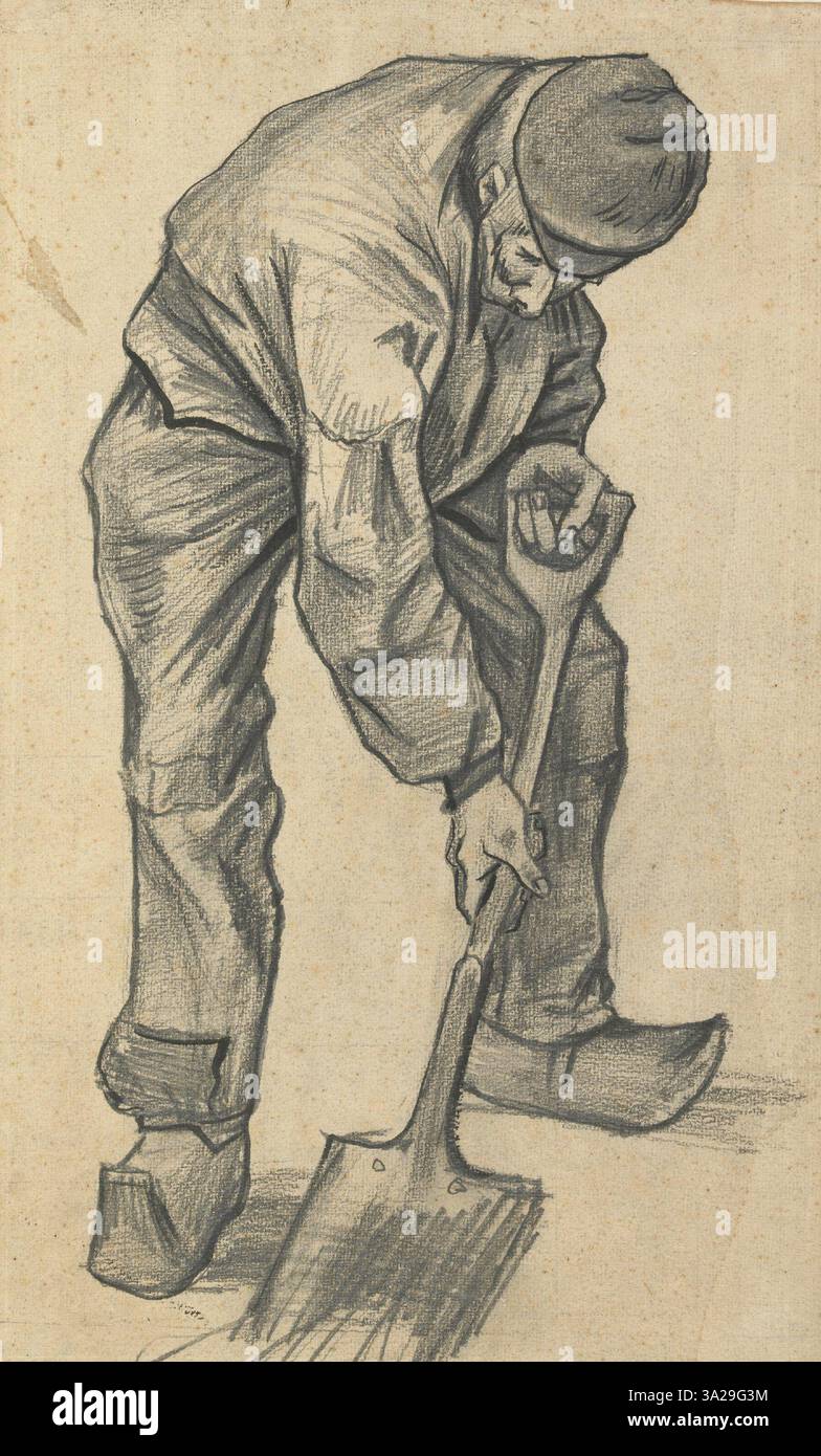 This early work by Van Gogh showcases his skill in capturing human ...