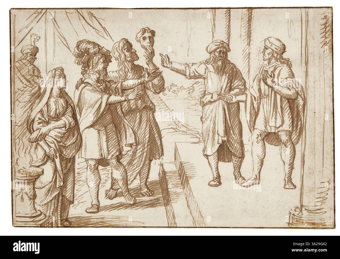 'A Group of Figures in Renaissance-Style Costumes' by Jan Lievens ...